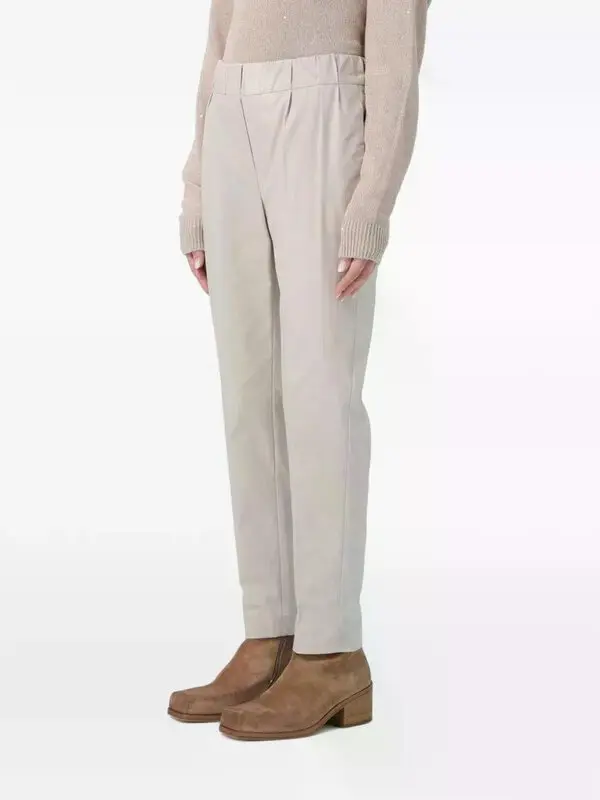Brunello Cucinelli Straight-leg Tailored Trousers - Neutrals