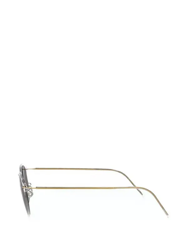 LINDBERG Round-frame Titanium Sunglasses
