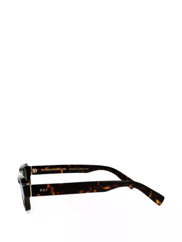 RETROSUPERFUTURE Carino Rectangle-frame Sunglasses