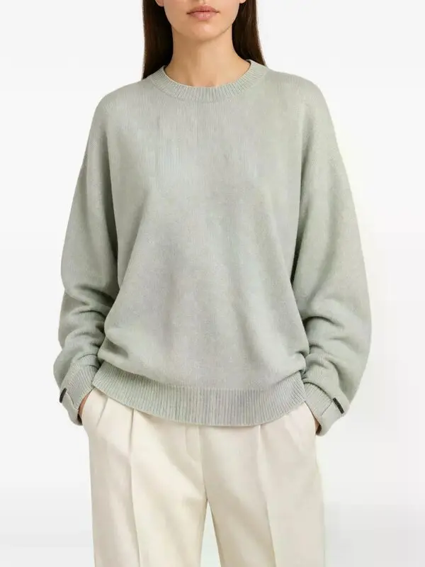 Brunello Cucinelli Cashmere Dropped-shoulder Sweater