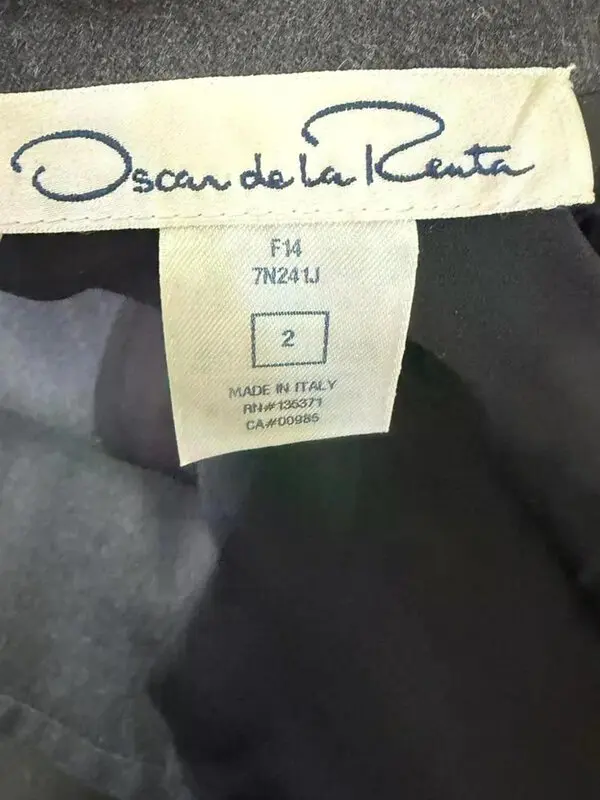 Oscar De La Renta 2010-2020s Peplum Blazer