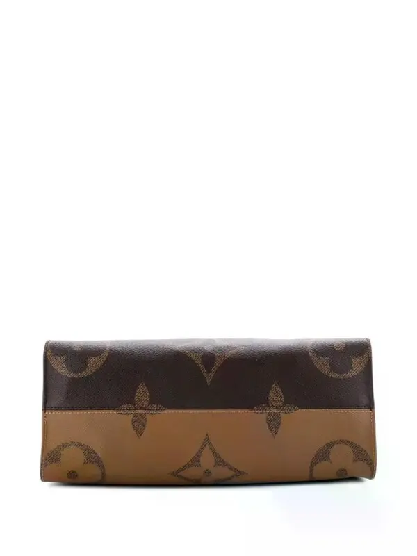 LOUIS VUITTON Onthego Reverse Monogram Giant Mm Tote Bag - Brown