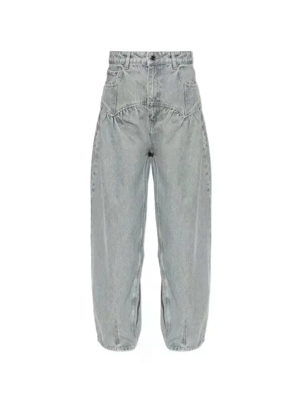 GANNI Belt-loops Jeans - Grey