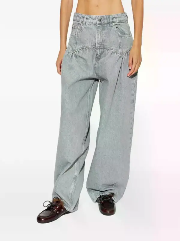 GANNI Belt-loops Jeans