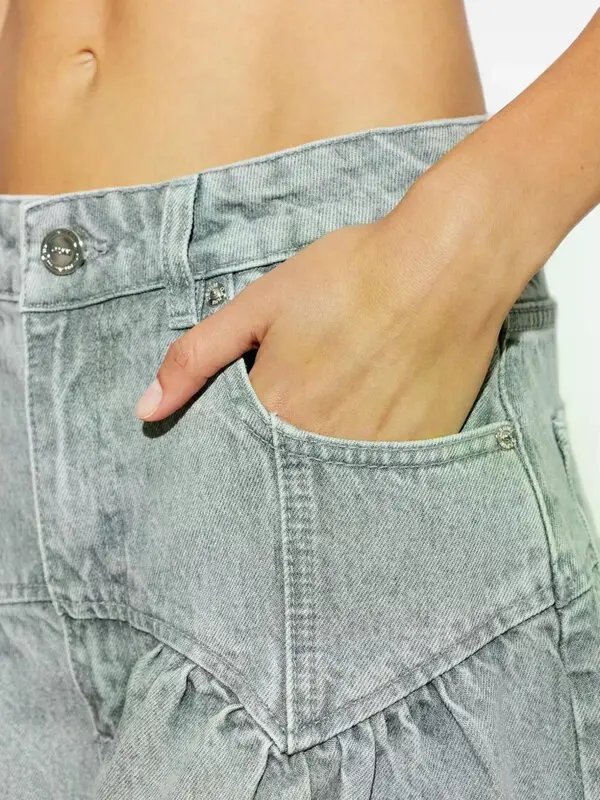 GANNI Belt-loops Jeans