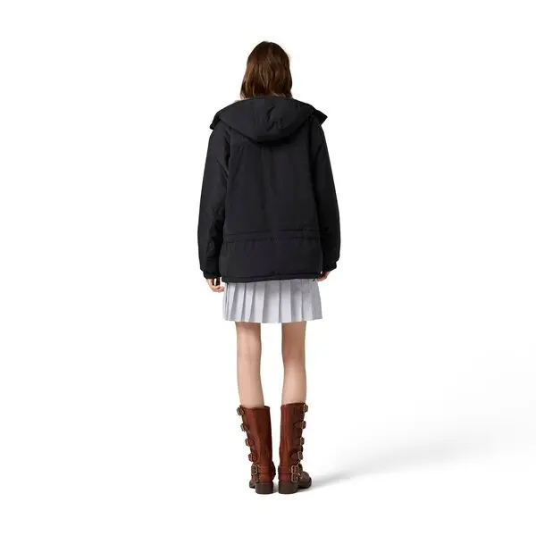 Miu Miu Pongé Down Jacket