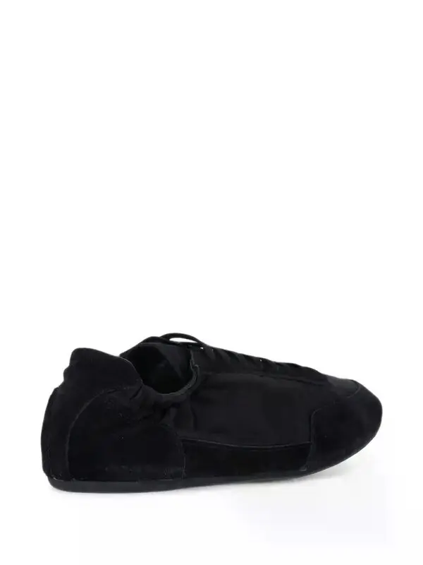 Prada Collapse Re-nylon And Suede Elasticized Sneakers