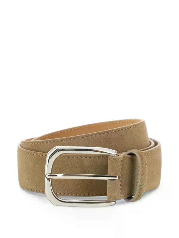 Boggi Milano Suede Leather Belt