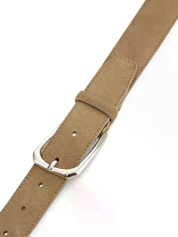 Boggi Milano Suede Leather Belt