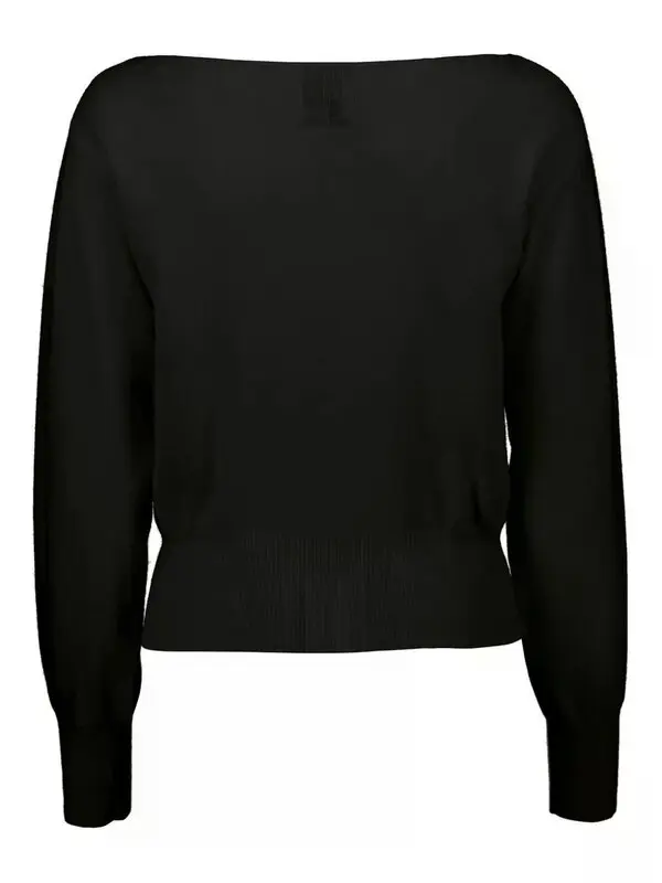 ALLUDE Boat-neck Jumper