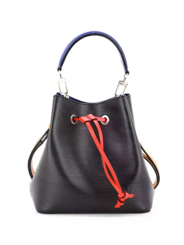 LOUIS VUITTON Neonoe Handbag Epi Leather Bb Bucket Bag - Black