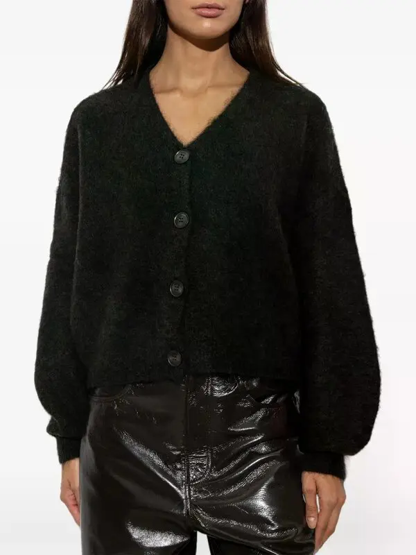GESTUZ Gzdebbie V-neck Cardigan - Black