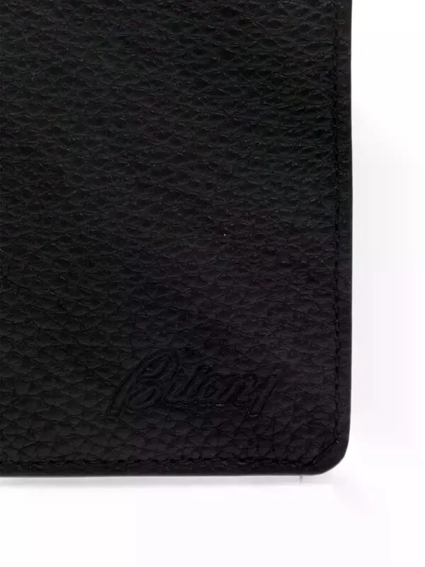 Brioni Grained Leather Wallet