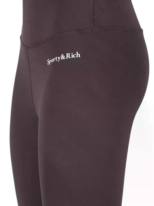 Sporty & Rich Logo-print Leggings