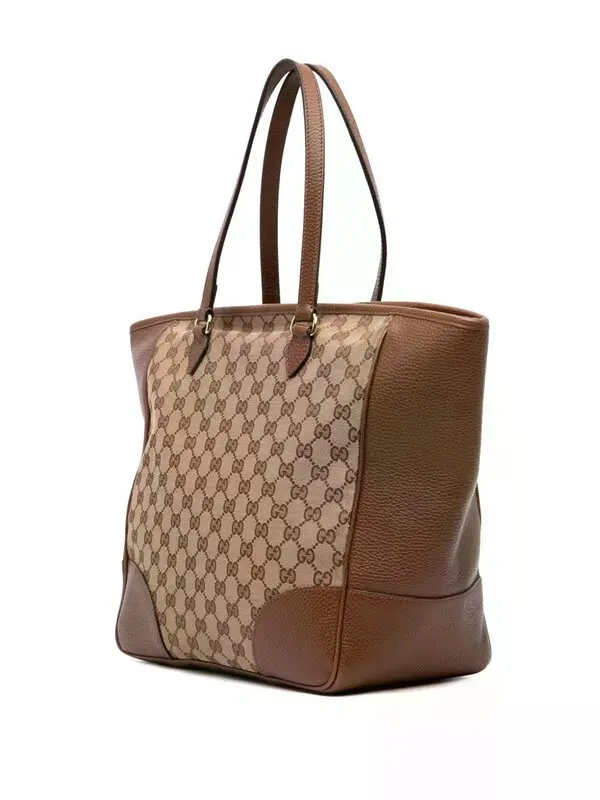 Gucci 2016-2026 Gg Canvas Bree Zippered Tote Bag