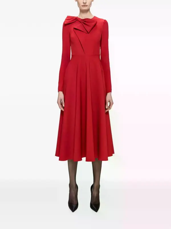 NISSA A-line Midi Dress