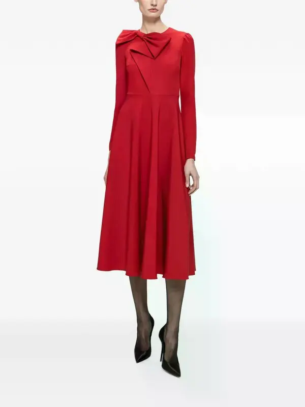 NISSA A-line Midi Dress