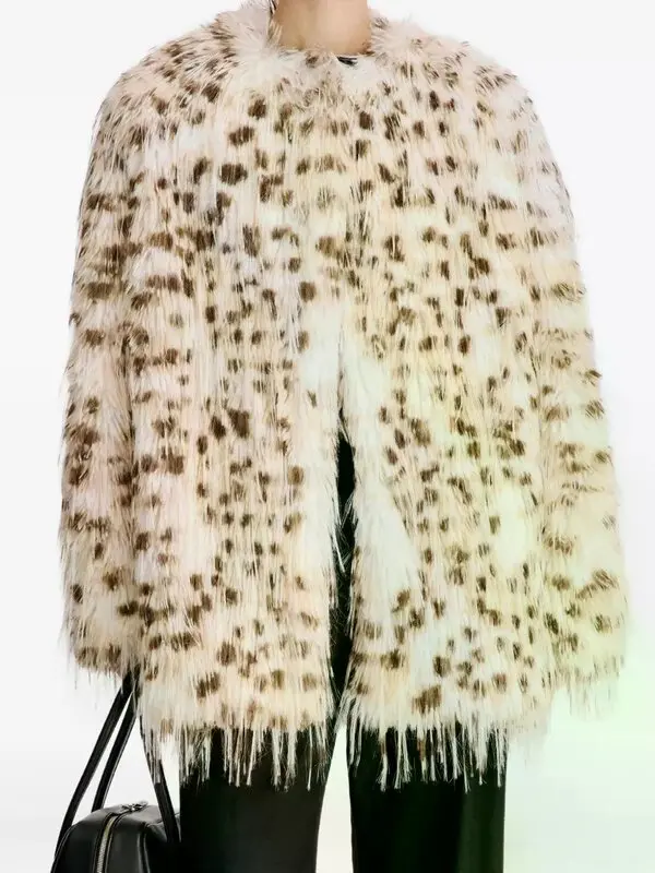 Loulou De Saison Faux-fur Collarless Coat