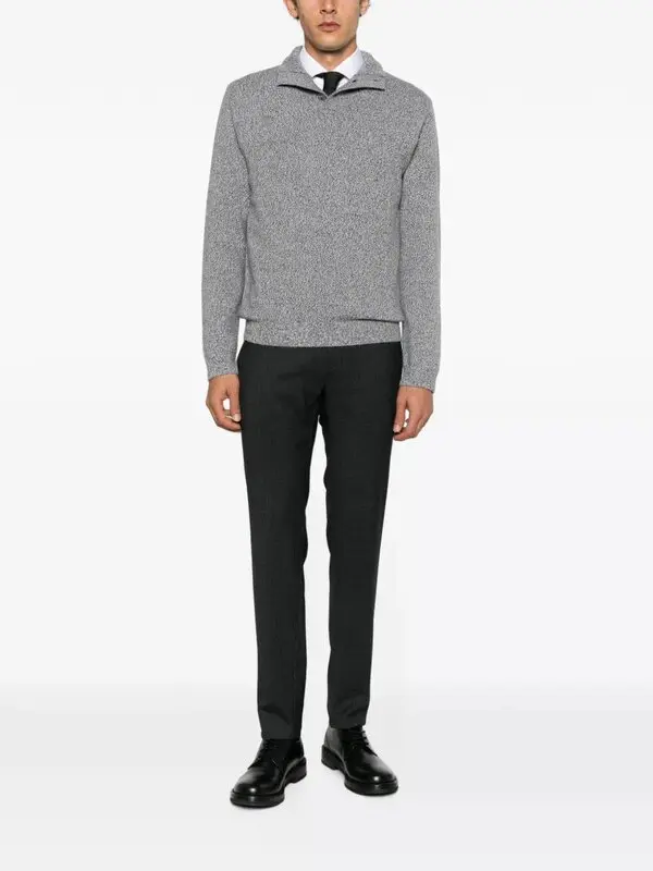 Incotex Houndstooth-pattern Tailored Trousers