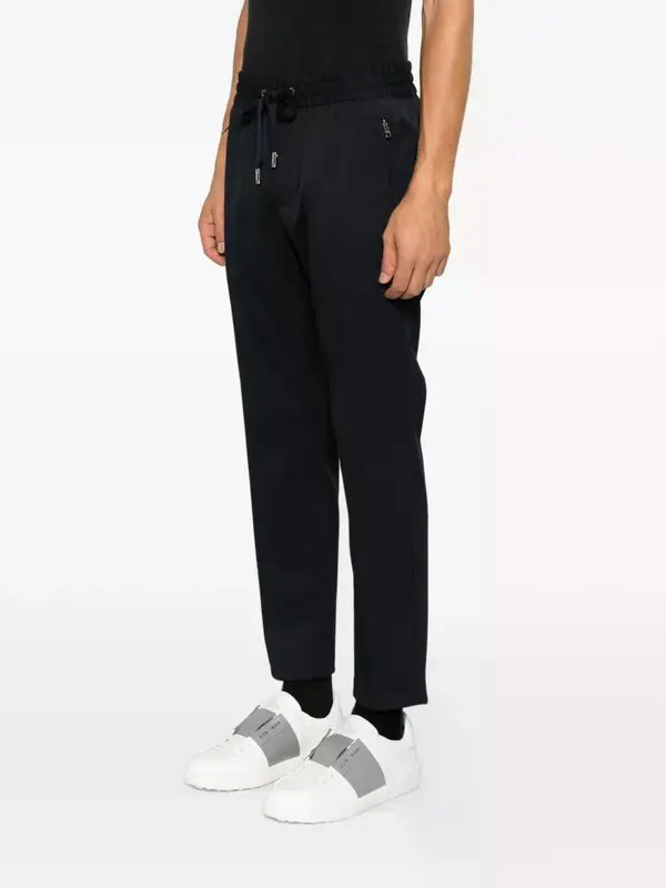 Dolce & Gabbana Logo-patch Drawstring Trousers