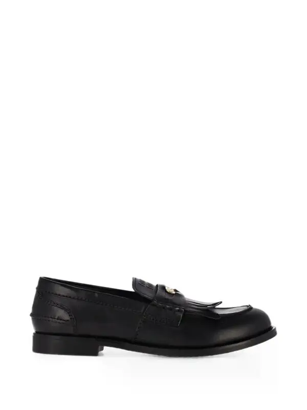 Miu Miu Leather Loafers