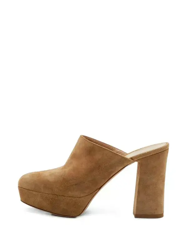 GIANVITO ROSSI Block-heel Mules