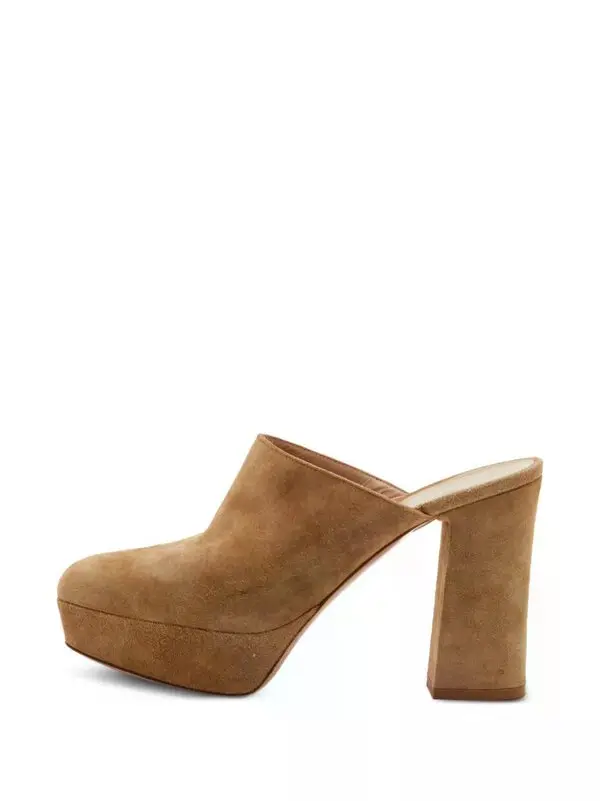 GIANVITO ROSSI Block-heel Mules