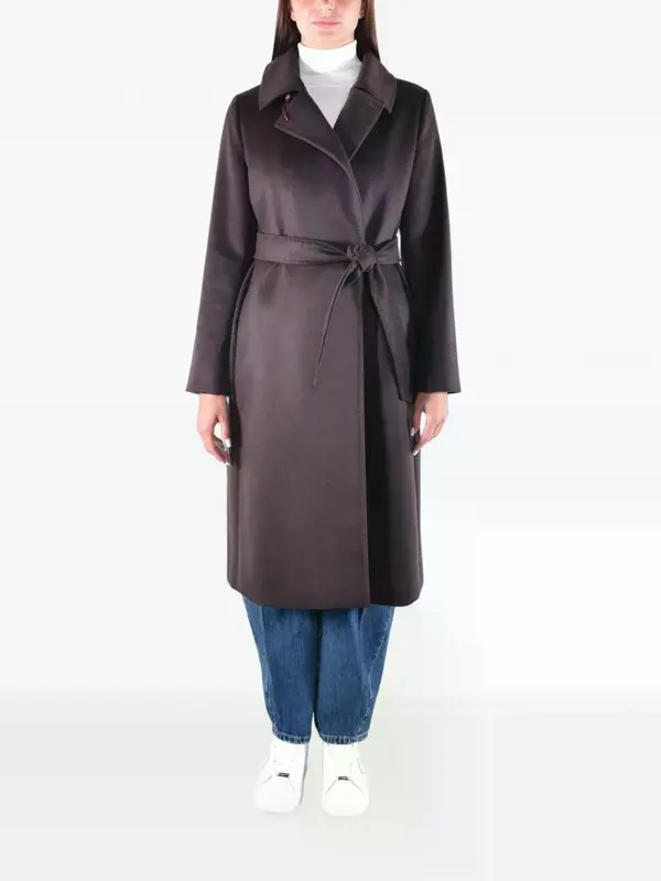 Max Mara Belted Double-breasted Coat