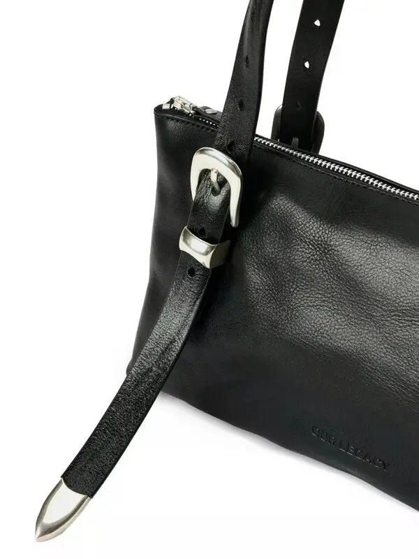 Our Legacy Buckled Leather Shoulder Bag