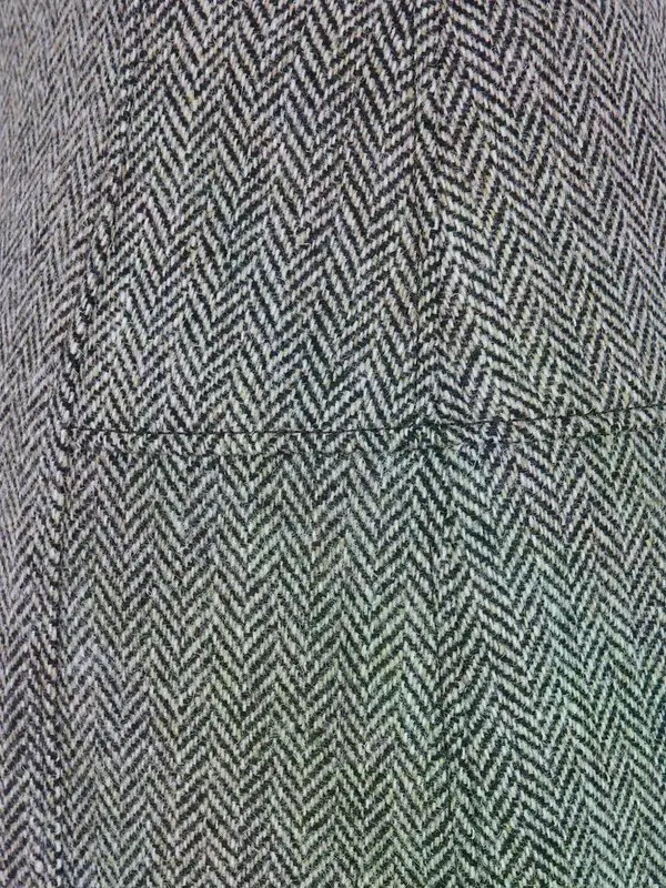 Paul Smith Herringbone-weave Wool Skirt