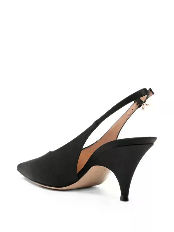 GIANVITO ROSSI Sofia Pointed-toe Slingback Pumps