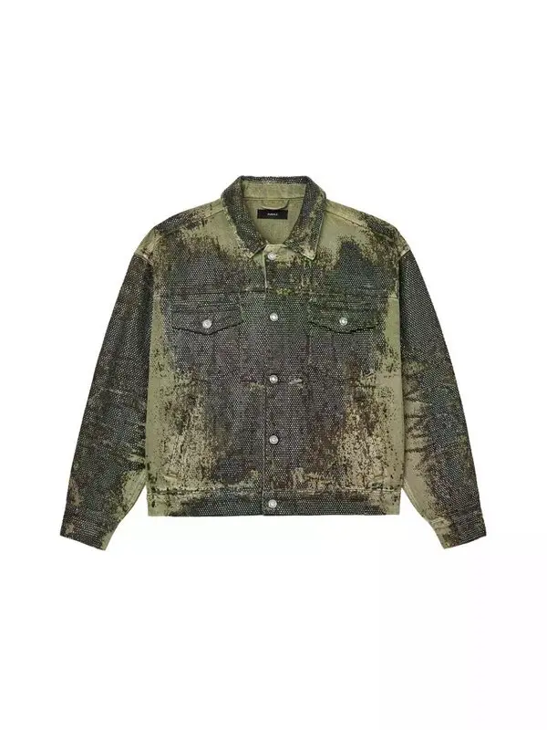 PURPLE BRAND Trompe Loeil Denim Jacket