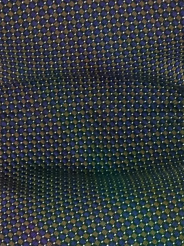 Boggi Milano Formal Tie Geometric Motif Jacquard Silk