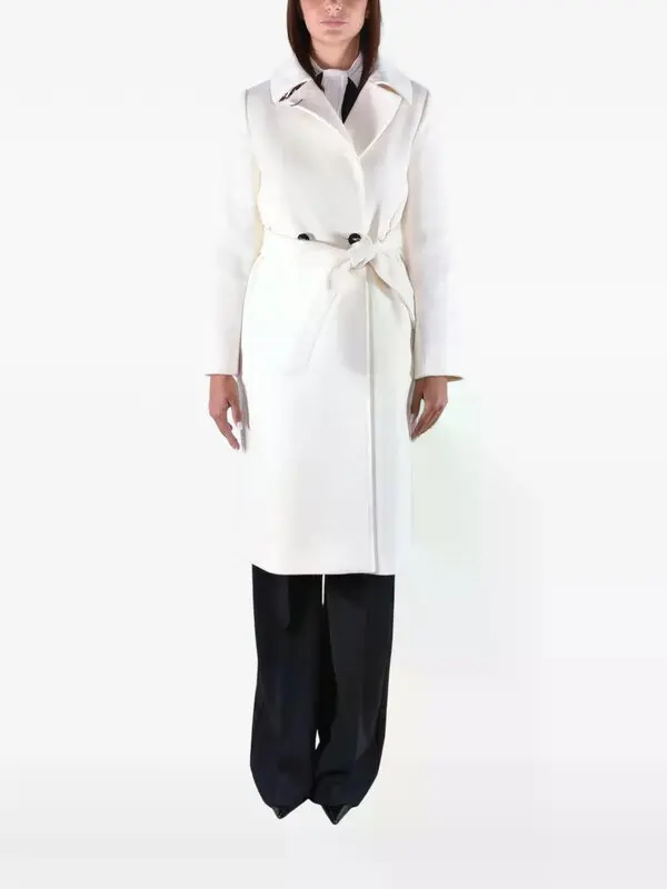 Max Mara Bcollag Double-breasted Belted Coat
