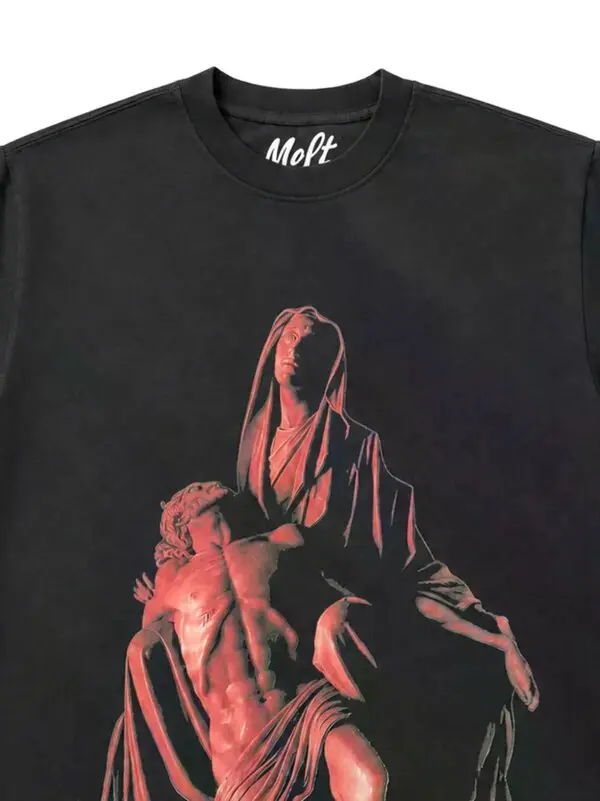 MELT Graphic-print T-shirt - Black