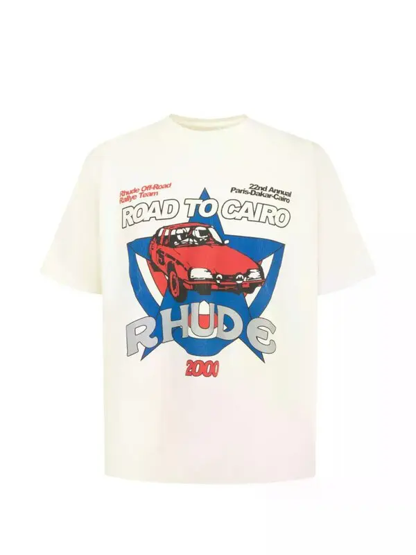 Rhude Road To Cairo Graphic-print T-shirt