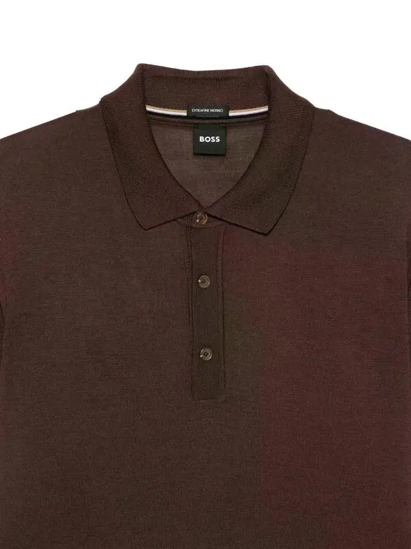 BOSS Half-button Polo Shirt