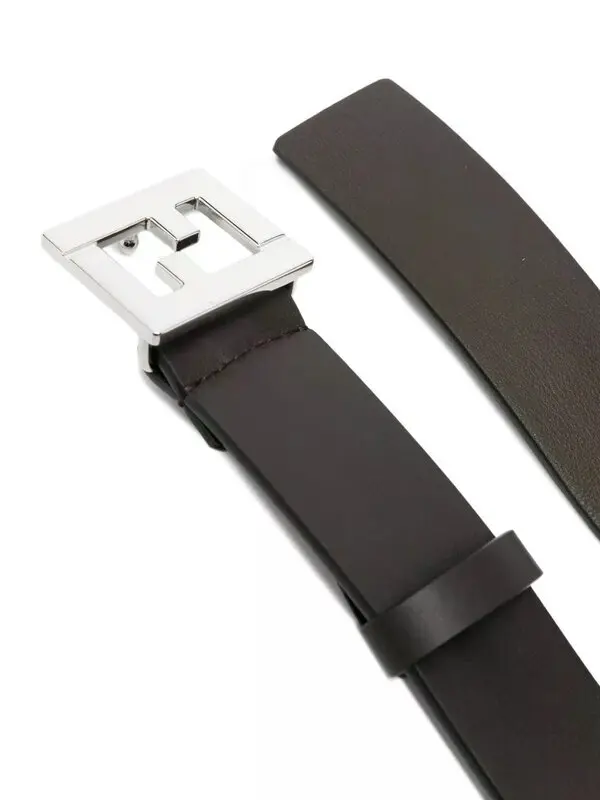 Fendi Ff Logo Buckle Belt