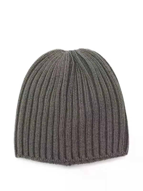 Our Legacy Boston Ribbed-knit Beanie Hat - Grey
