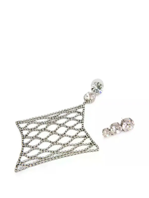 Isabel Marant Étoile Thalia Asymmetric Crystal-embellished Earrings