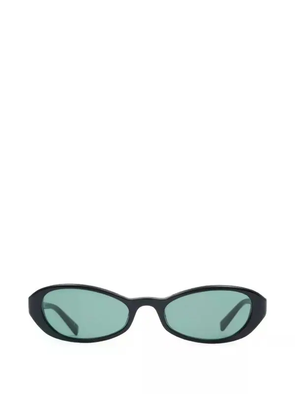 Saint Laurent Oval-frame Sunglasses - Black