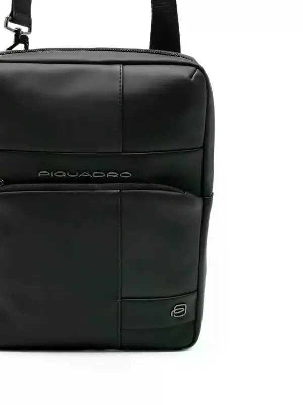 PIQUADRO Logo-plaque Messenger Bag