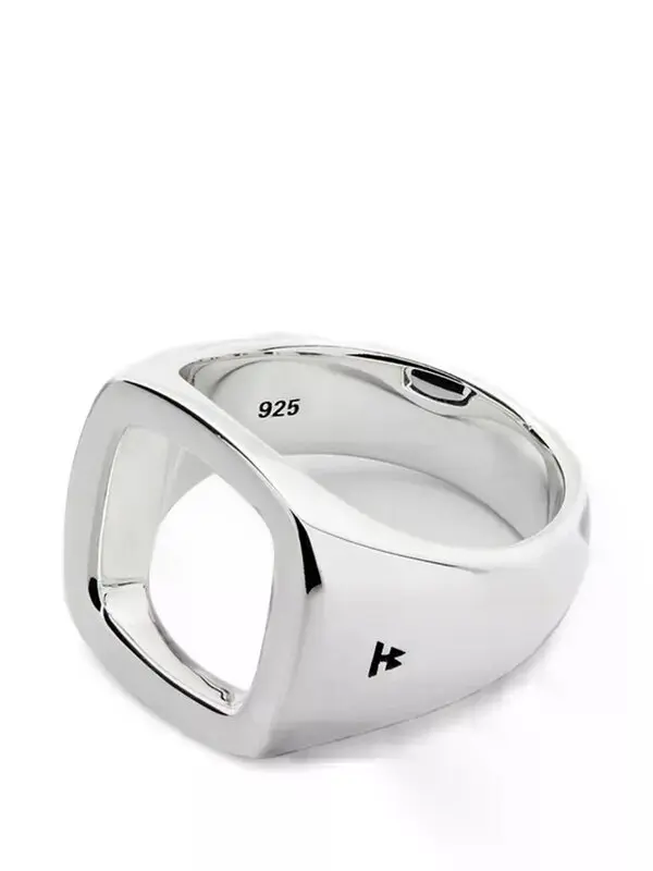 Tom Wood Cushion Open Signet Ring