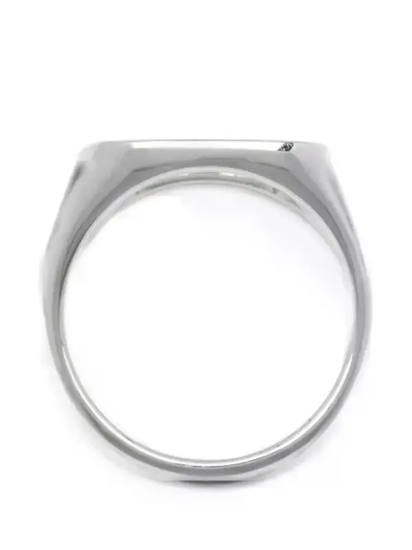 Tom Wood Cushion Open Signet Ring