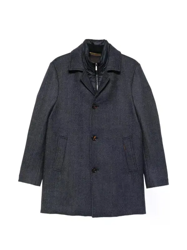 MOORER Button-fastening Coat