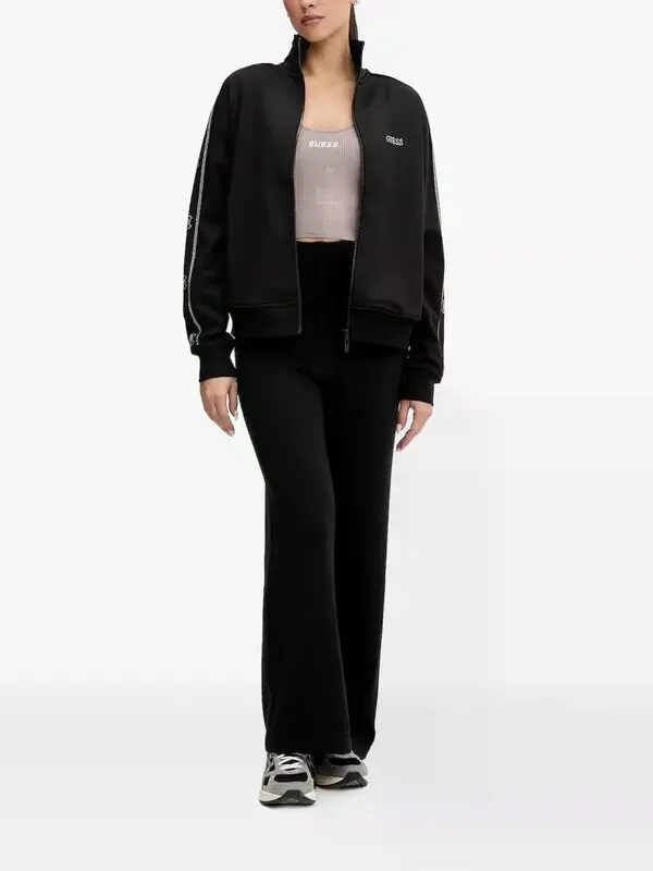 Guess Octavia Rhinestone-logo Track Jacket