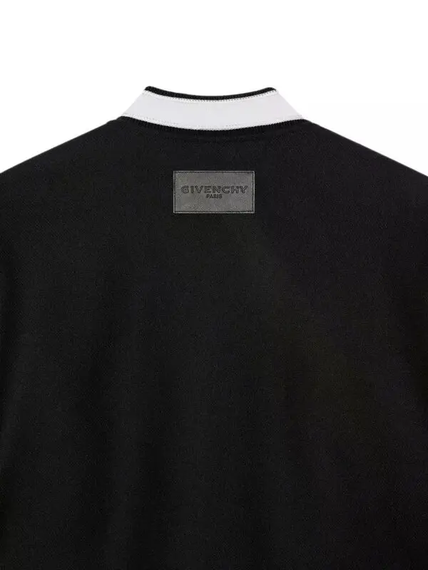 Givenchy Mix Material Blouson With Paris Patch