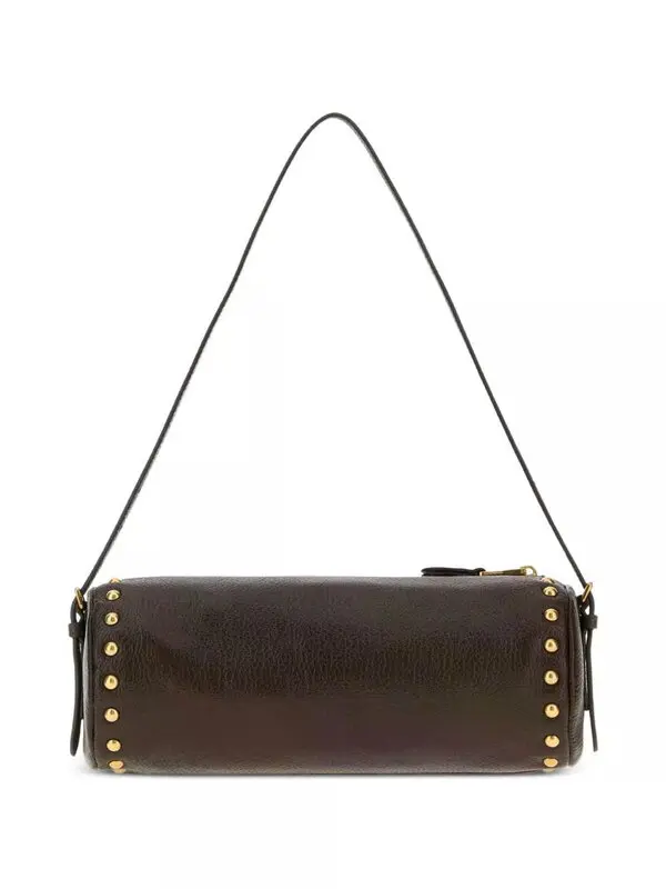 Miu Miu Leather Pouch - Brown