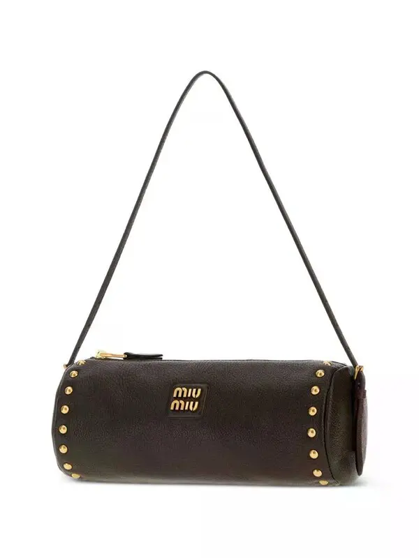 Miu Miu Leather Pouch - Brown