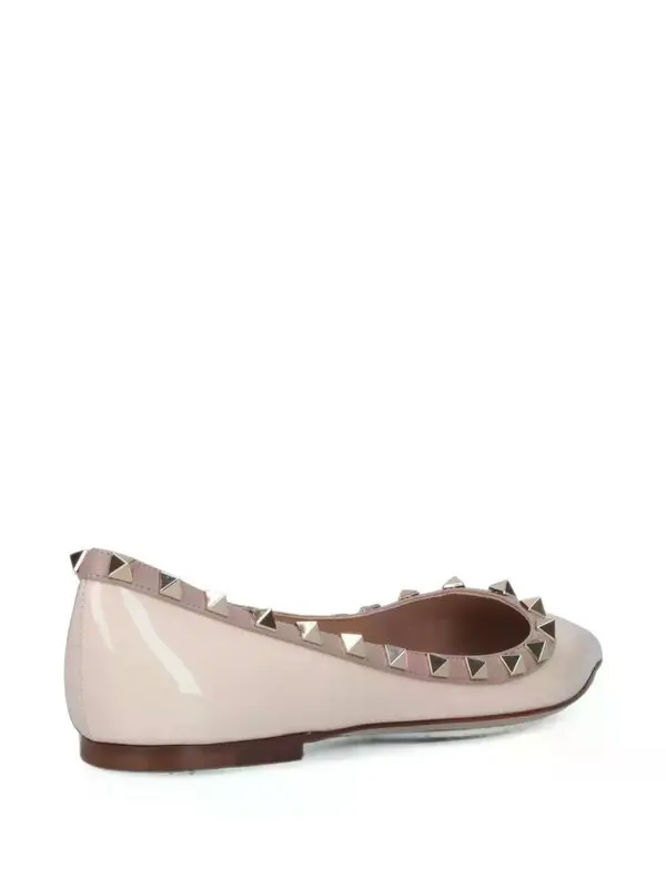 Valentino Garavani Patent Rockstud Ballet Flats